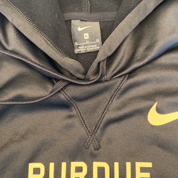 Nike | Shirts | Euc Nike Purdue Hoodie Mens Xl | Poshmark